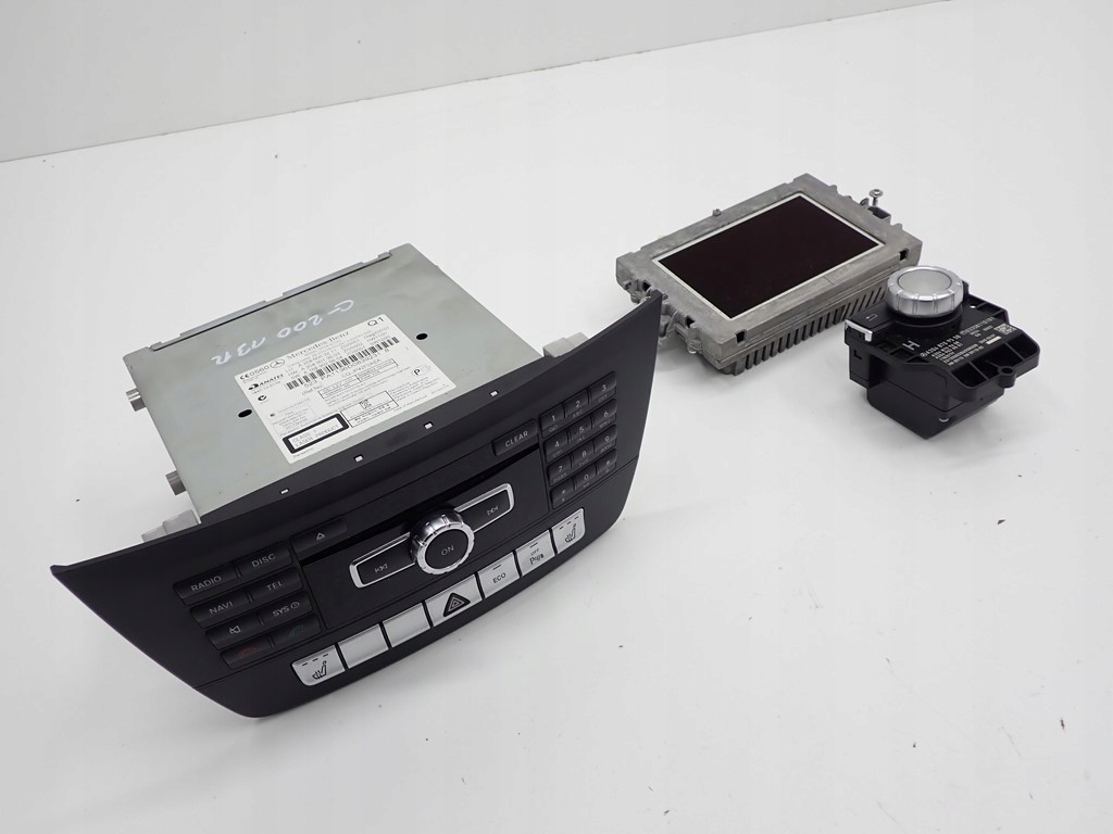 RADIO NAWIGACJA NAVI EU MERCEDES C W204 LIFT 13R - 12009523986 - oficjalne archiwum Allegro