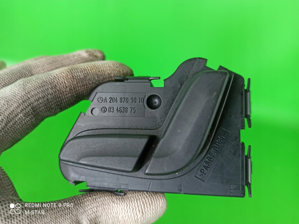 MERCEDES W204 C PANEL STEROWANIA FOTELEM PRAWY - 13600716938 ...