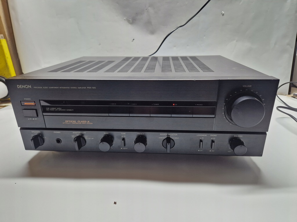 DENON PMA-920 TOPOWY WZMACNIACZ STEREO ! - 16998309093 - oficjalne archiwum Allegro