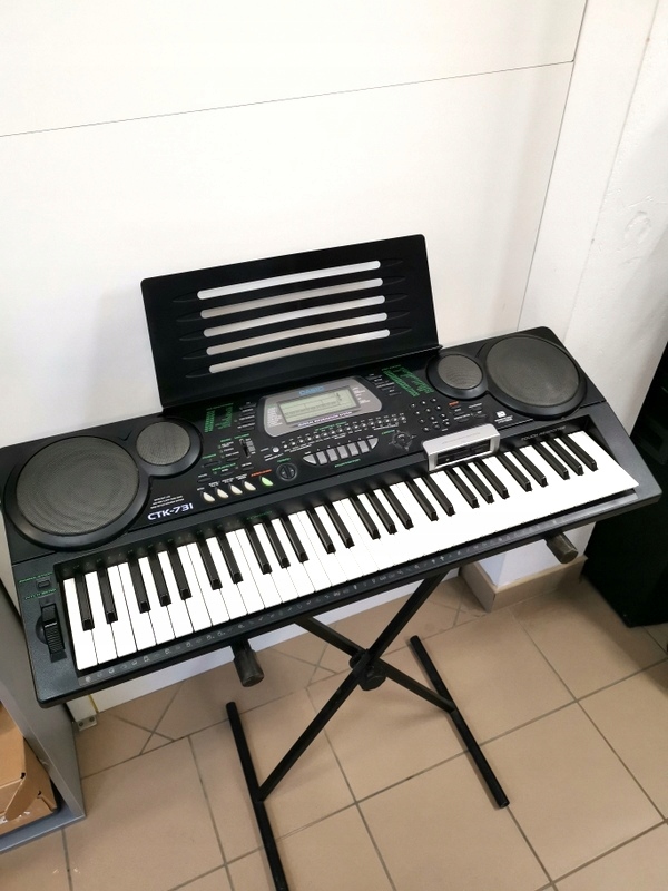 KEYBOARD CASIO CTK-731 POKROWIEC STOJAK NA NUTY - 8005062061 ...