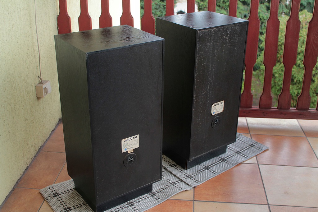 Kolumny Unitra Tonsil Altus 110 HGS Czerń klasyka - 12275380249 ...