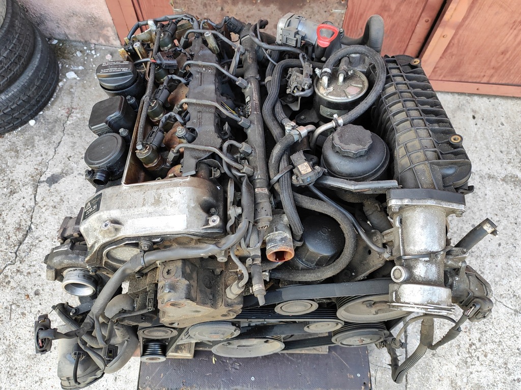 Mercedes E W211 2.2 CDI OM646 150KM silnik komplet Vito W639 Sprinter ...