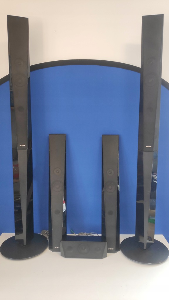 SONY Głośniki SS-TSB123 4szt i SS-CTB122 SPRAWNE - 12793151329 ...