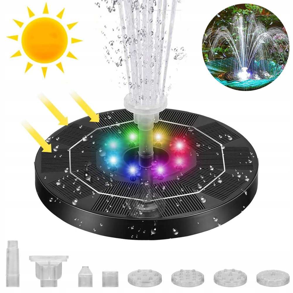 SOLARNA POMPA FONTANNA DO OGRODU, SOLARNA POMPA - 14102480791 ...