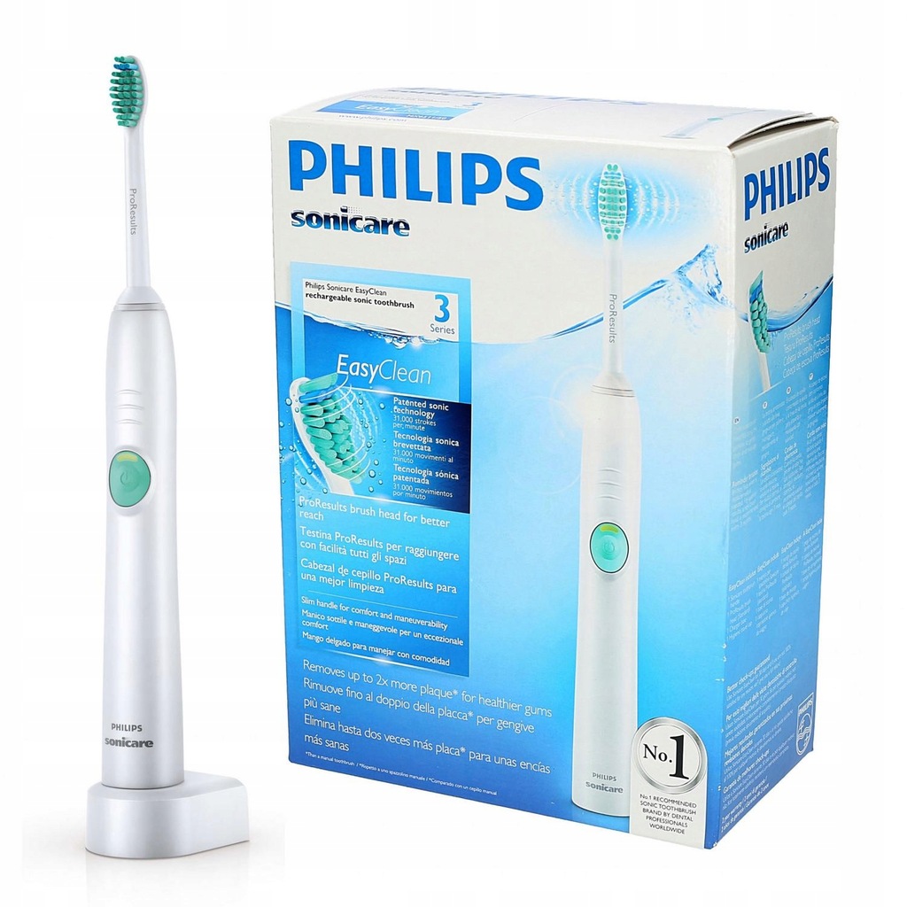 SZCZOTECZKA SONICZNA PHILIPS SONICARE EASY CLEAN - 12273675821 ...