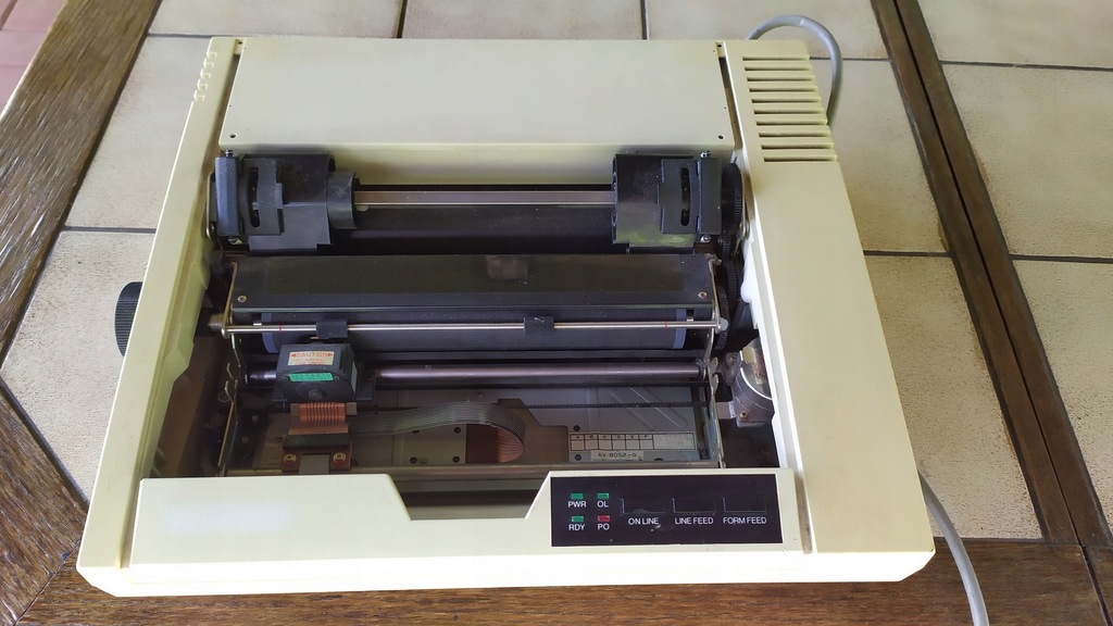 Drukarka igłowa MANESMANN TALLY MT-80 do Commodore - 13763689643 ...