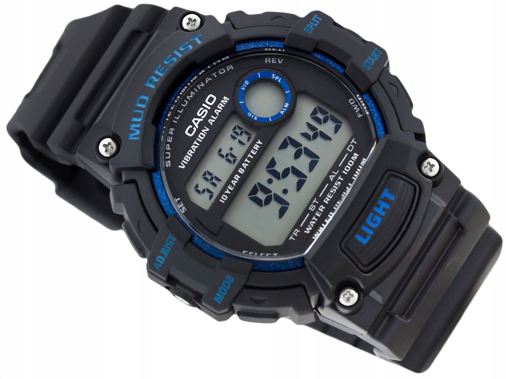 MĘSKI ZEGAREK CASIO TRT-110H 2AV ALARM WIBRACYJNY - 7889510506 ...