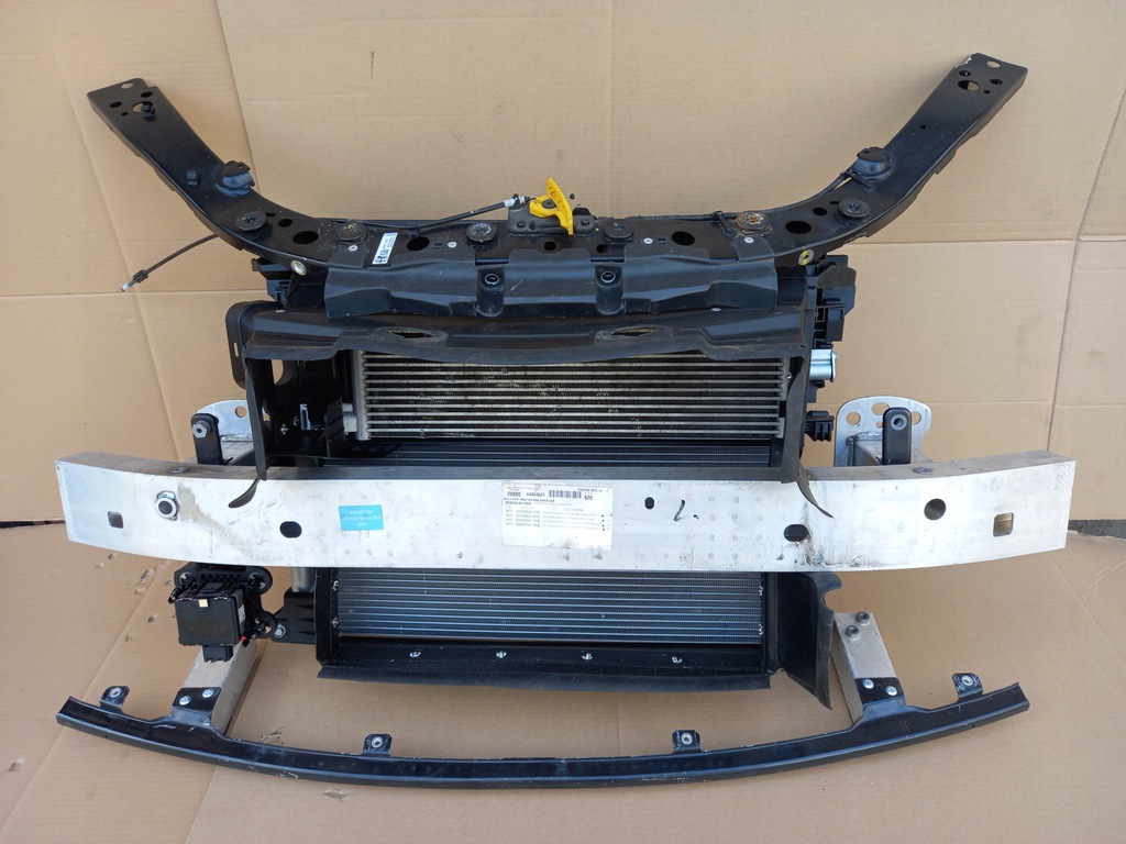 KOMPLET CHŁODNIC PAS PRZEDNI BELKA TUNEL RADAR ALFA ROMEO GIULIA 2.0i ...