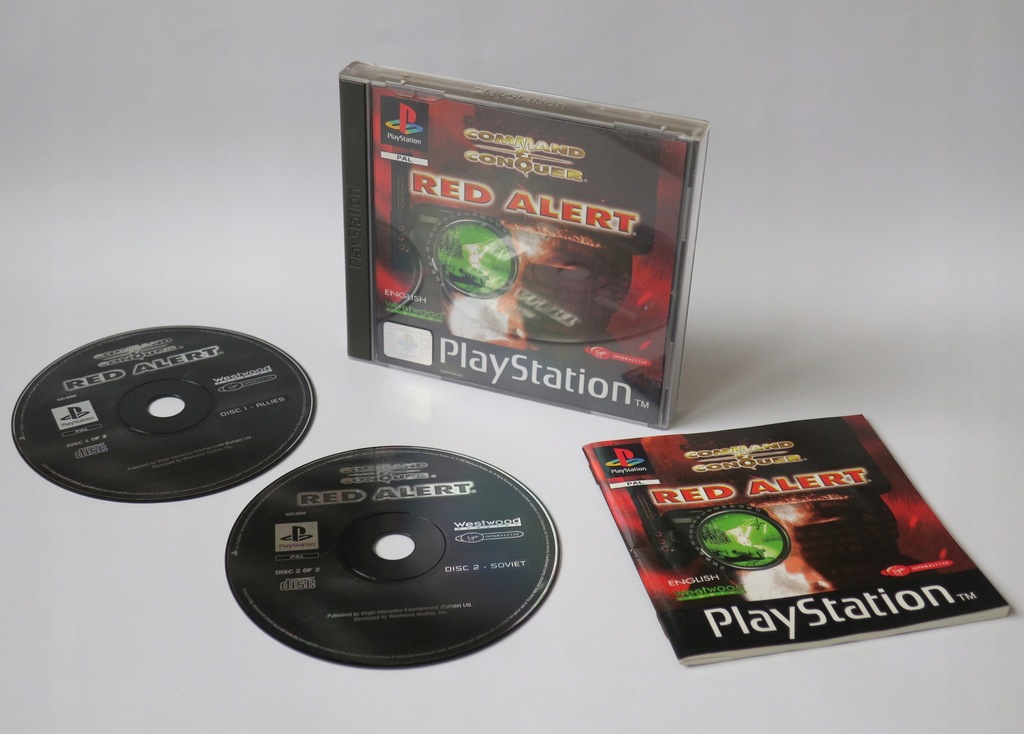 Купить PS1 COMMAND & CONQUER RED ALERT PLAYSTATION 1: отзывы, фото и ...