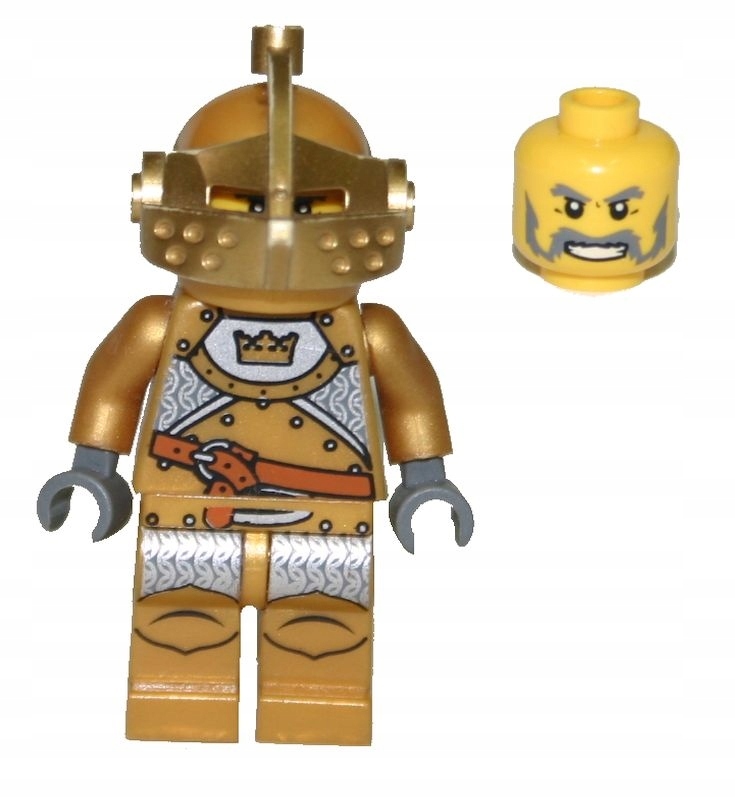 LEGO FIGURKA CASTLE - ZŁOTY RYCERZ cas415 - 7625441482 - oficjalne ...