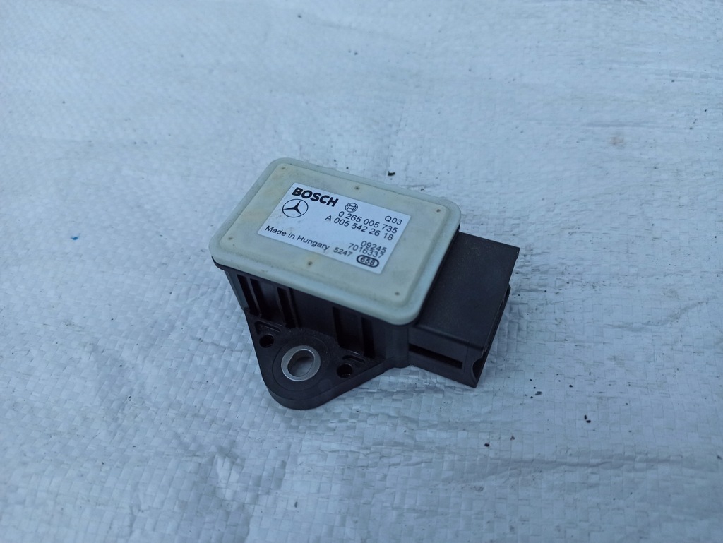 MERCEDES E-KLASA W212 SENSOR MODUŁ ESP A0055422618 - 12995416061 ...