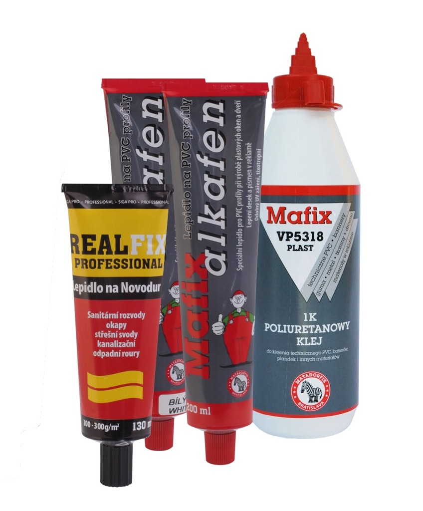 Zestaw klejów do PCV - od miękkiego do twardego - 7238053962 - oficjalne archiwum Allegro