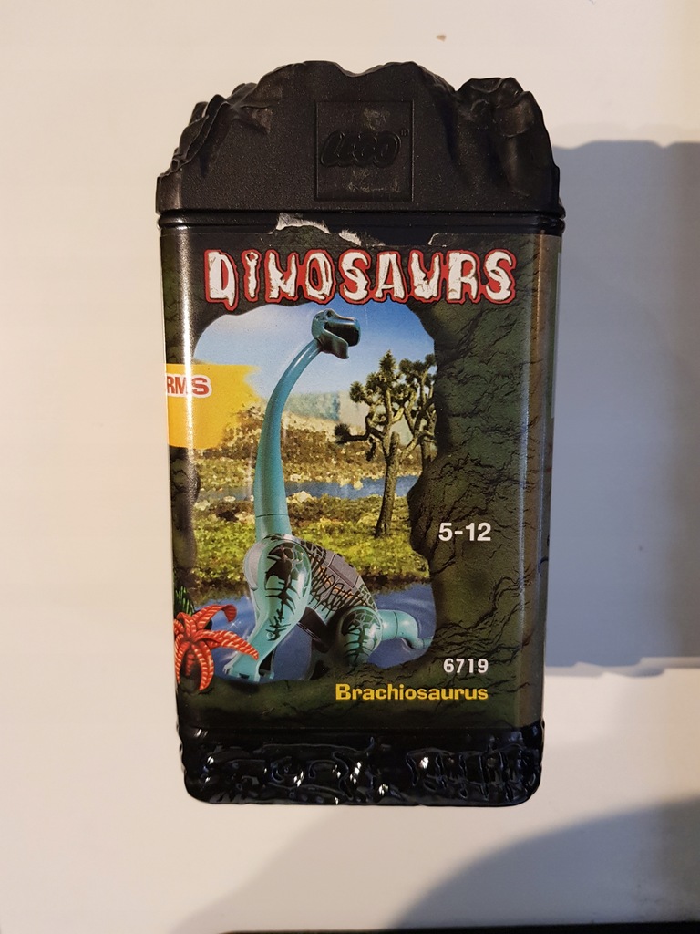 Lego figurka dinozaur, Brachiosaurus 6719 pudełko+instrukcja ...