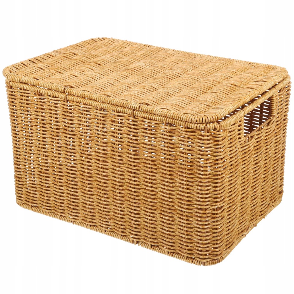 Storage Baskets Lids Wicker Toy Box Lidded - 13656427254 - oficjalne ...