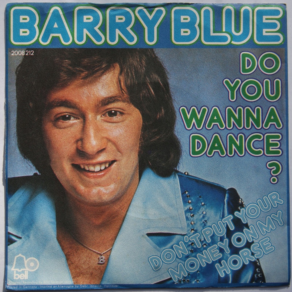 BARRY BLUE - DO YOU WANNA DANCE ? #S13/4 - 12794586906 - oficjalne ...