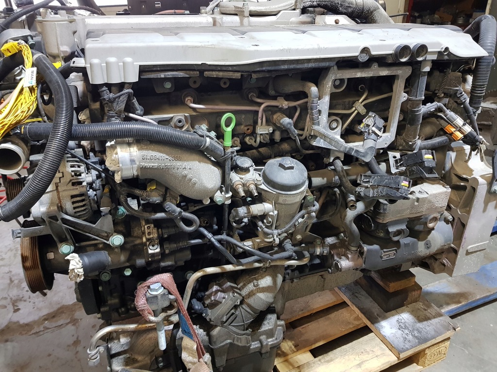 SILNIK MAN TGX TGS EURO6 440 d2676 lf26 400000km - 9561223892 ...