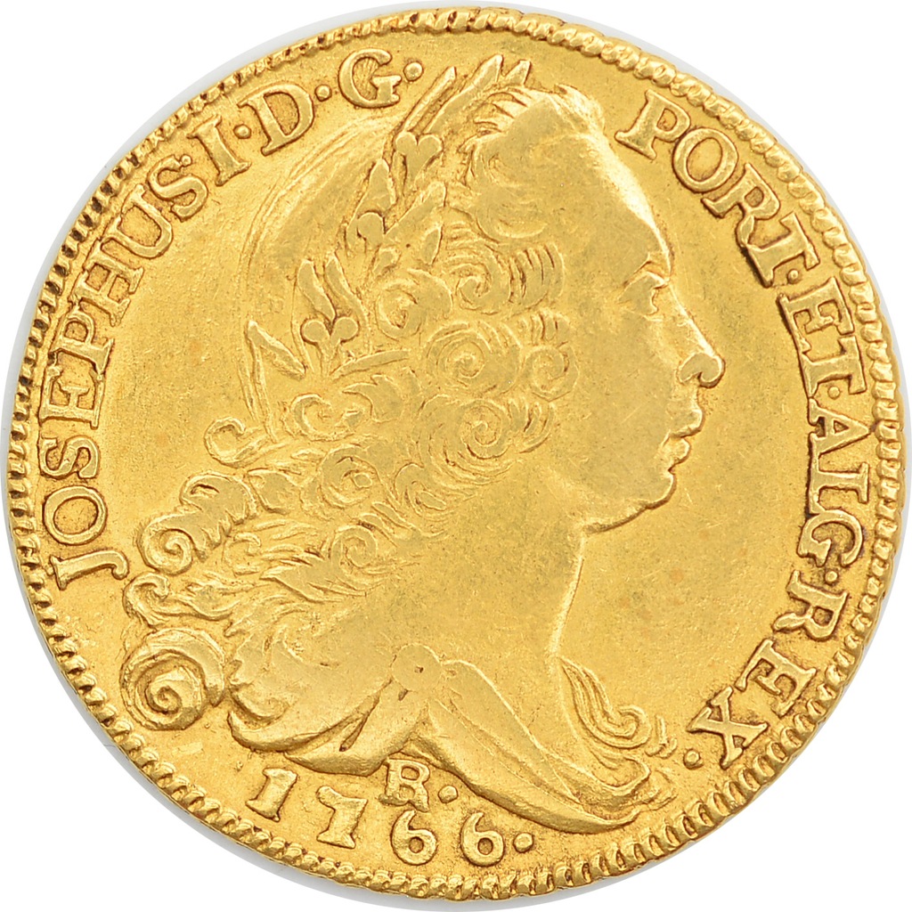 8.db! PORTUGALIA, JÓZEF I, 4 ESCUDOS 1766 - 13379356993 - oficjalne ...