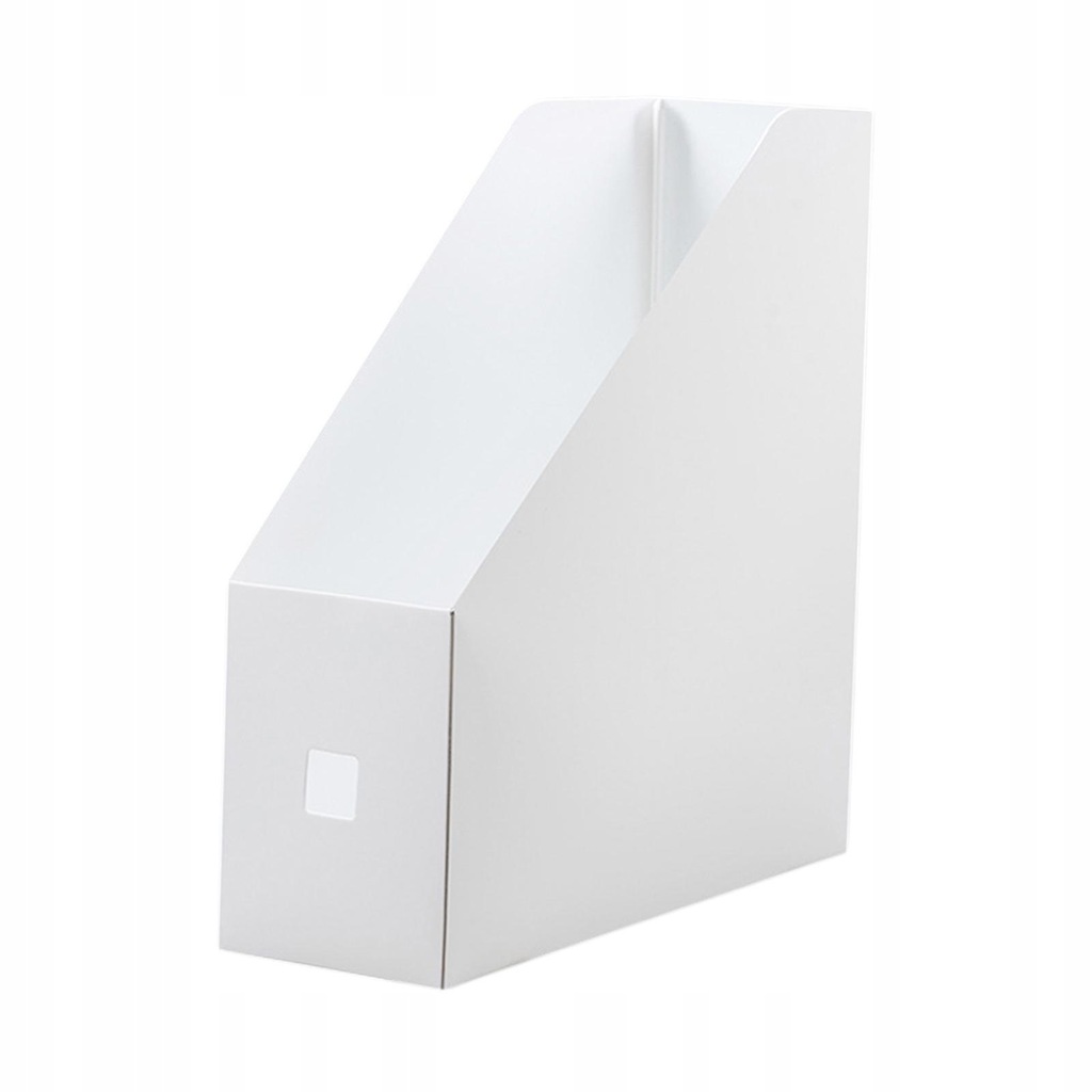 Magazine Desk Organizer Books Paper Storage Holder Desk White Straight ...