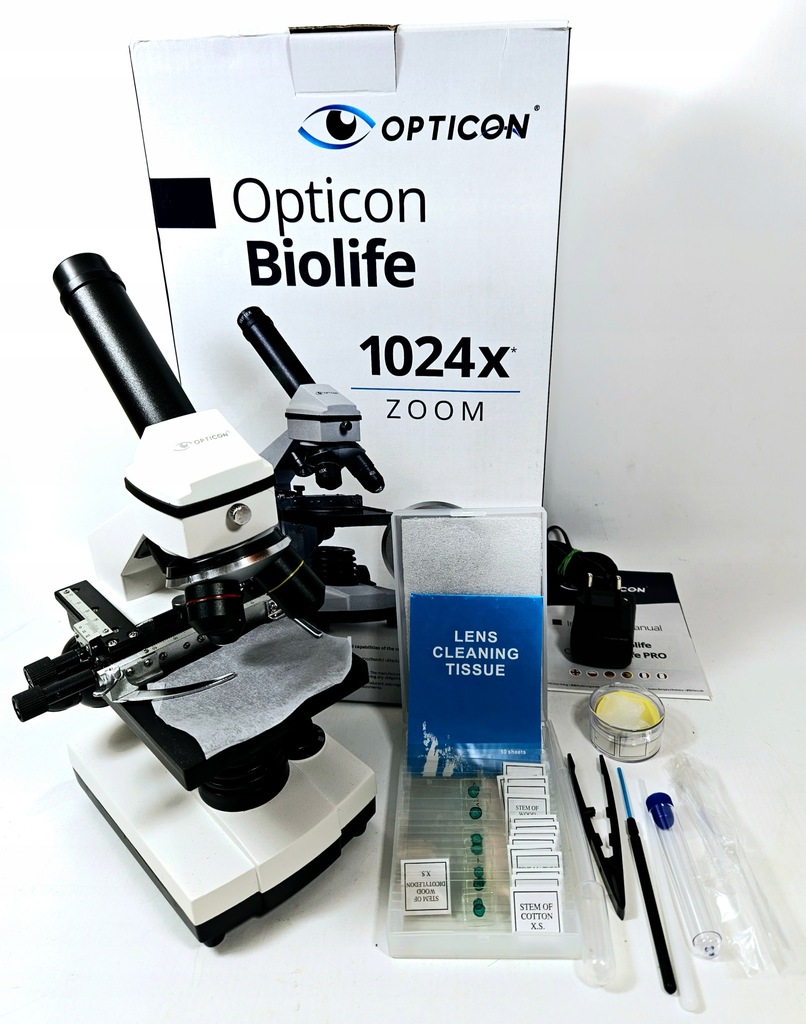 Mikroskop optyczny Opticon Biolife (czytaj opis) - 13930366259 ...