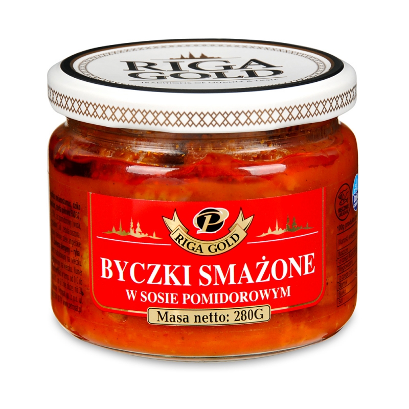 Petropat Byczki Smażone w Sosie Pomidorowym 280g - 12406204603 - oficjalne archiwum Allegro