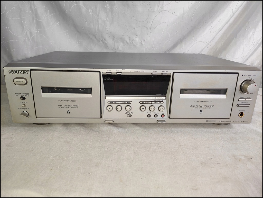 Deck SONY TC-WE475 - 10165460458 - oficjalne archiwum Allegro
