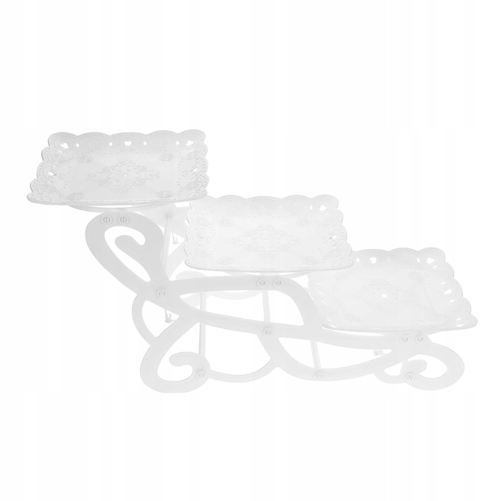 Tiered Dessert Tray Pastry Tower Stand Three Cake - 13572904909 ...