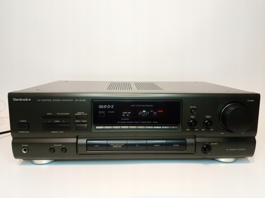 Amplituner TECHNICS SA-GX180 - 14766106639 - oficjalne archiwum Allegro