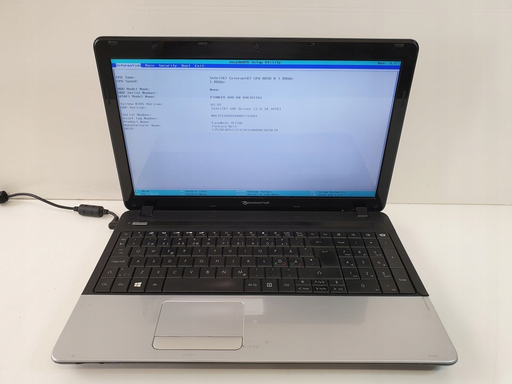Packard Bell EasyNote TE11HC (2092723) - 14218651737 - oficjalne ...