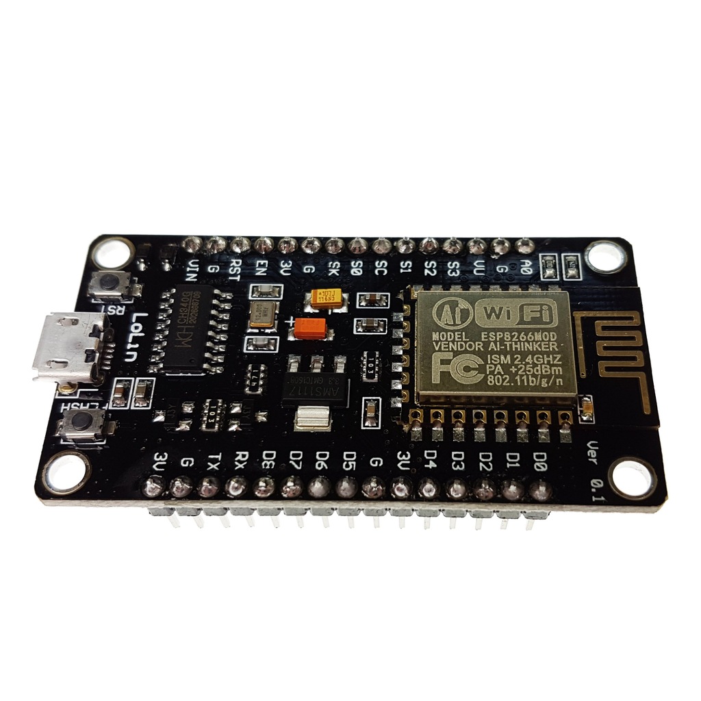 Moduł WIFI ESP8266 NODEmcu V3 lub Arduino ESP12E - 6863095588 - oficjalne archiwum Allegro