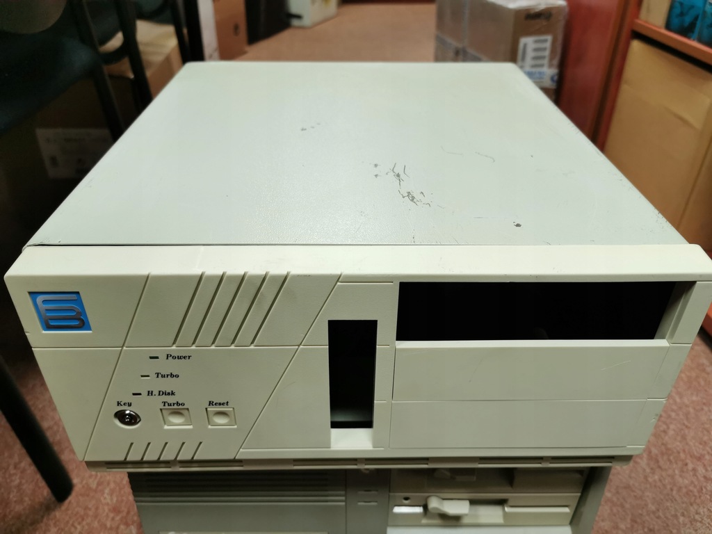 Obudowa Desktop AT do vintage PC 286 / 386 CASE03 - 11682193324 ...