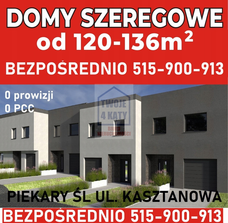 Dom, Piekary Śląskie, 121 m² - 13534016429 - oficjalne archiwum Allegro
