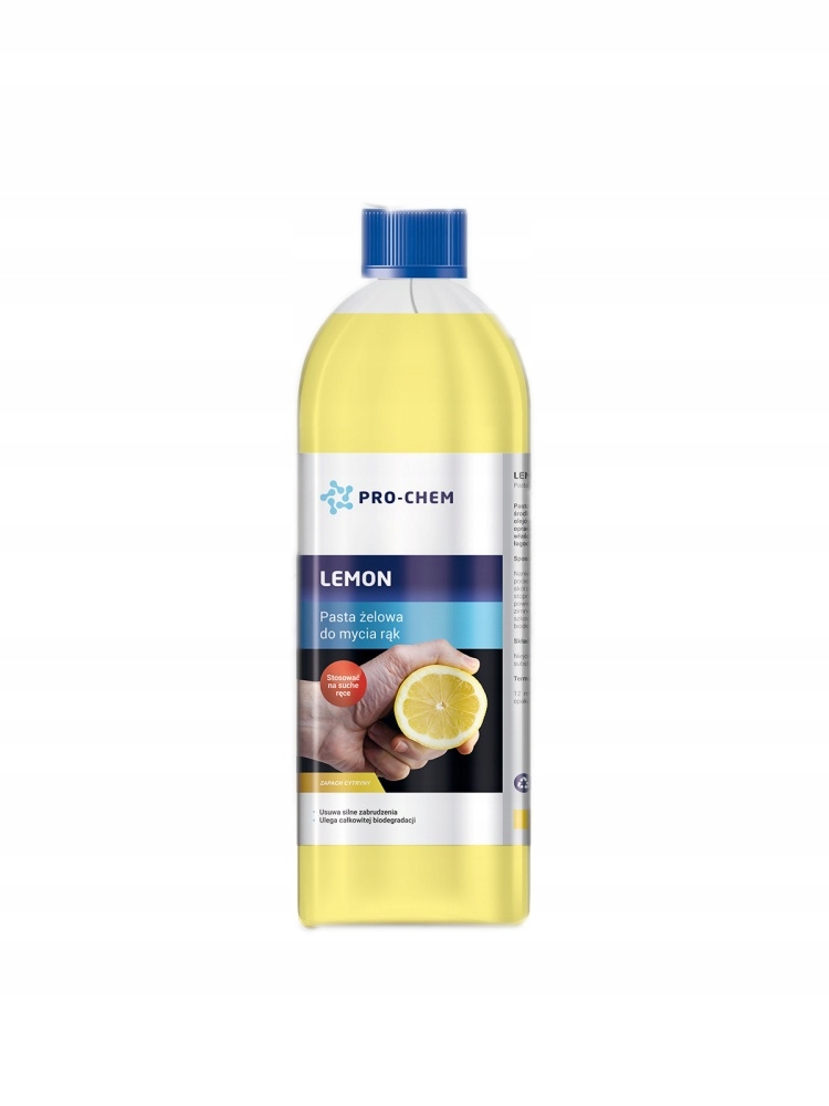 PASTA ŻELOWA DO RĄK BHP LEMON 1L PRO-CHEM POLSKA - 12688404901 ...