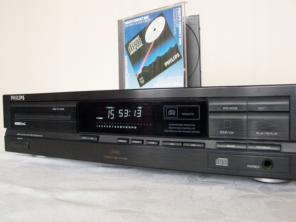 Philips CD610 - TDA1543 - świetny w tej cenie - 7820465488 - oficjalne ...