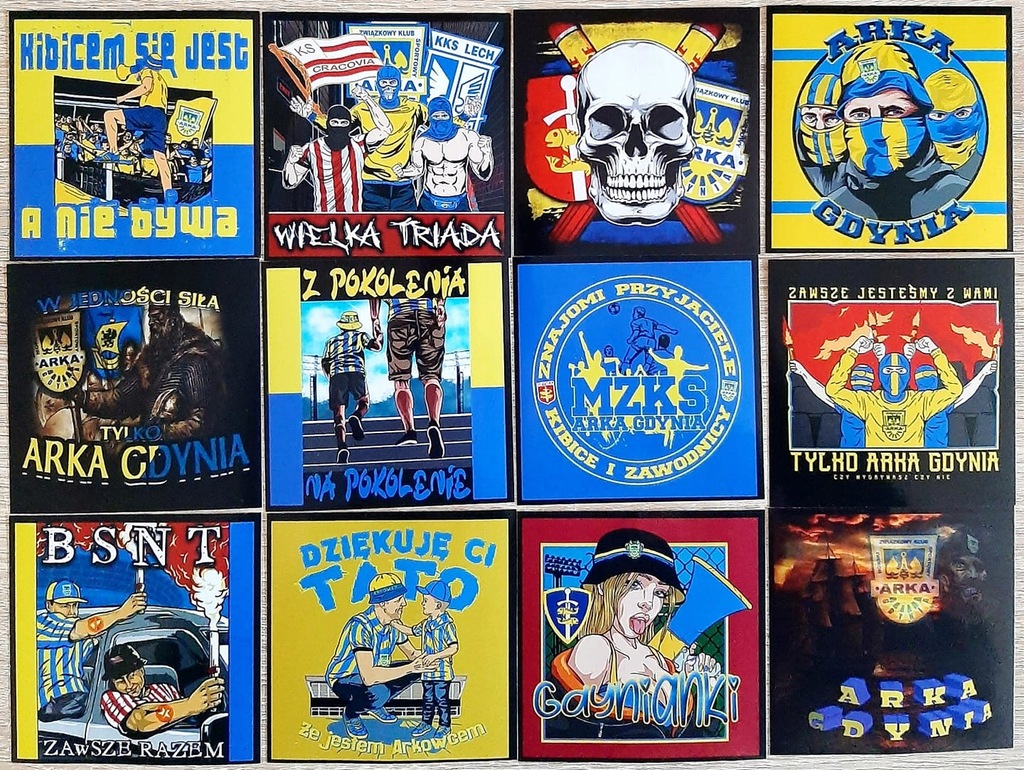 Wlepki Arka Gdynia 36 szt. - 11471914846 - oficjalne archiwum Allegro