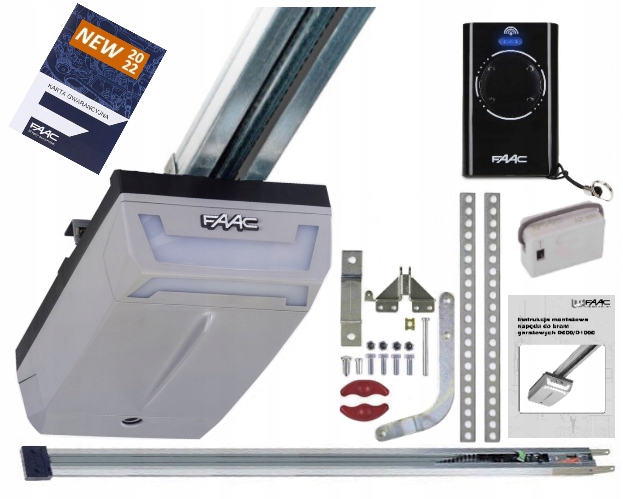 Napęd bramy garażowej automat FAAC D700 HS KPL - 11529154937 - oficjalne archiwum Allegro