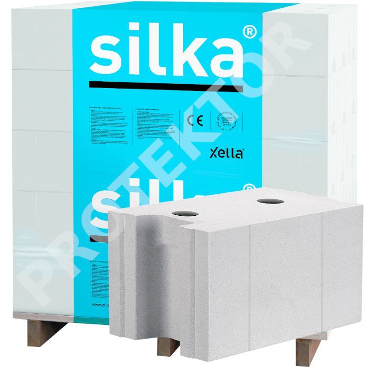 SILKA XELLA E18 silikaty bloczki silikatowe bloki - 8077219043 - oficjalne archiwum Allegro