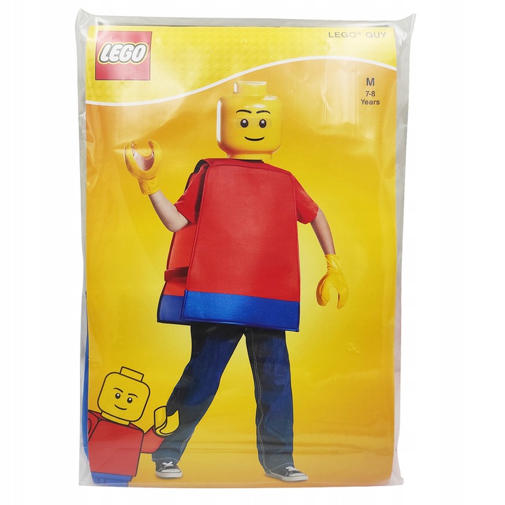 Kostium Figurka Ludzik LEGO M 127-136 cm 7-8 LAT - 12654067812 ...