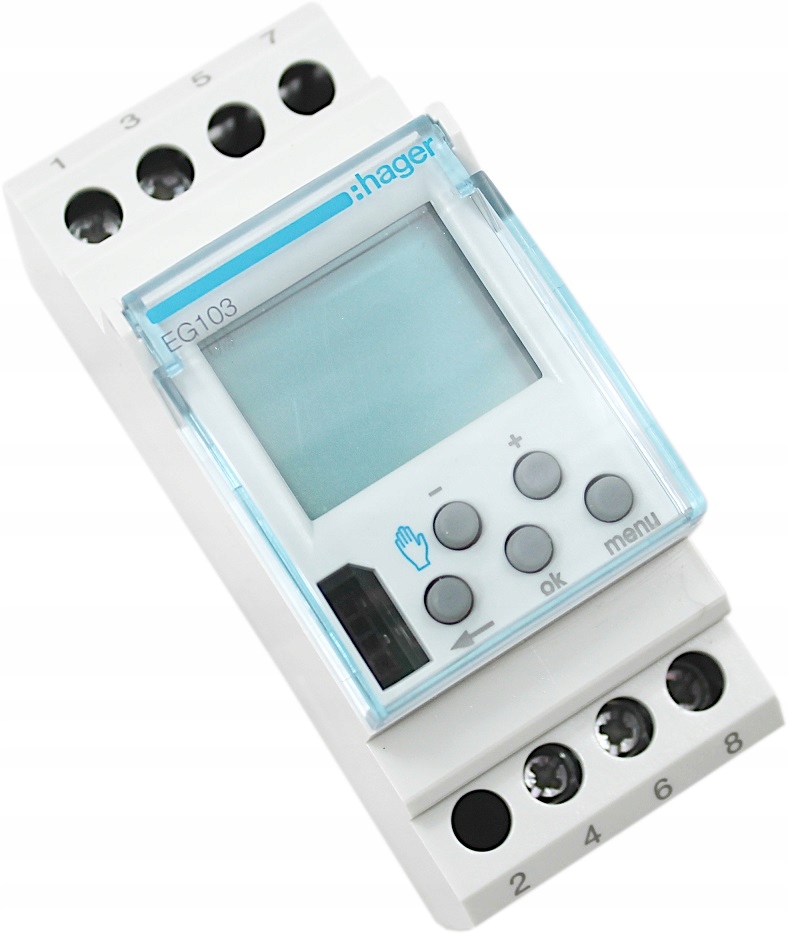 PROGRAMATOR CYFROWY 16A 250V EG103 HAGER - 8940633212 - oficjalne ...