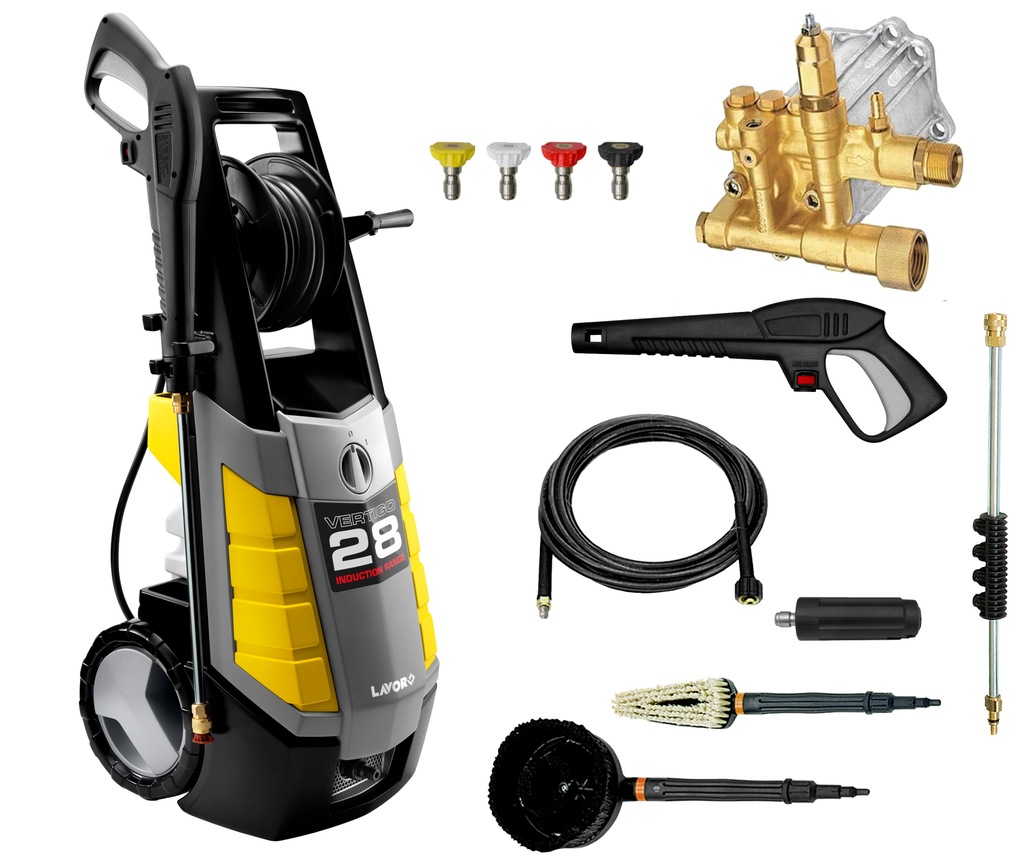 MYJKA CIŚNIENIOWA LAVOR VERTIGO 28 MOSIĘŻNA POMPA - 12611588427 - oficjalne archiwum Allegro