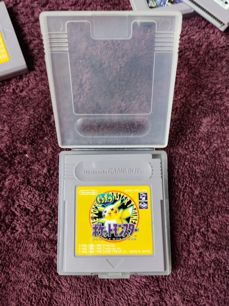 Pokemon Yellow Game Boy - 12611469064 - oficjalne archiwum Allegro
