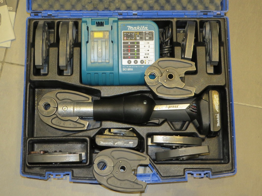 ZACISKARKA KLAUKE MAP2L 10szt ZACISKÓW REMS CĘGI - 8310658066 ...