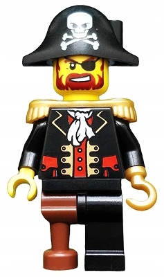 LEGO PIRACI PIRAT KAPITAN BRICKBEARD z 6243 NOWY - 9655645843 ...
