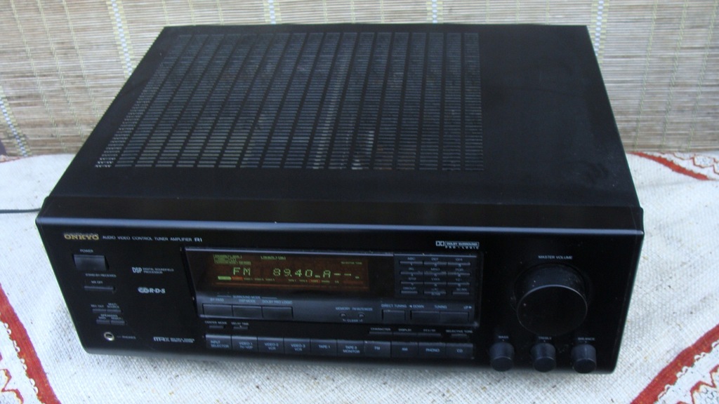 AMPLITUNER ONKYO MODEL. TX-SV 525R - 11848064240 - oficjalne archiwum ...