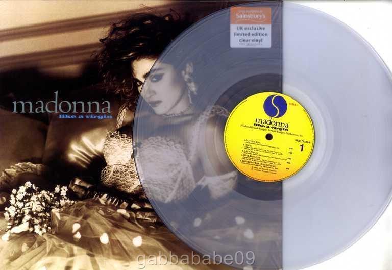 MADONNA Like A Virgin UK EXCLUSIVE LIMITED EDITION - 7390740869 - oficjalne archiwum Allegro