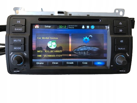 RADIO NAWIGACJA BLUETOOTH DOTYKOWE BMW E46 - 15407530269 - oficjalne archiwum Allegro