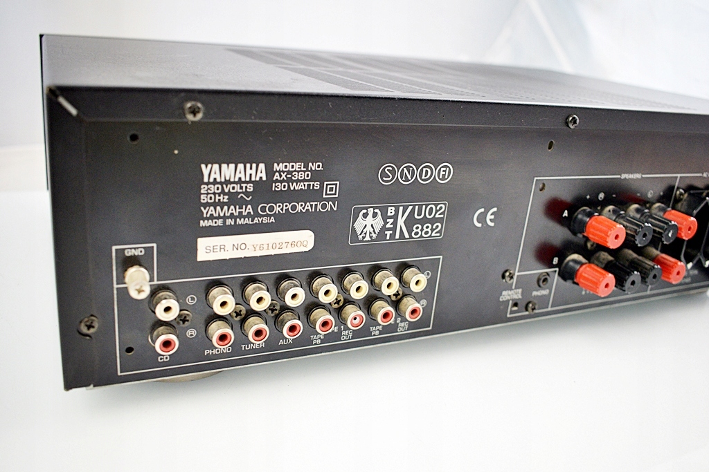 Купить Усилитель Yamaha AX-380: отзывы, фото и характеристики на Aredi ...
