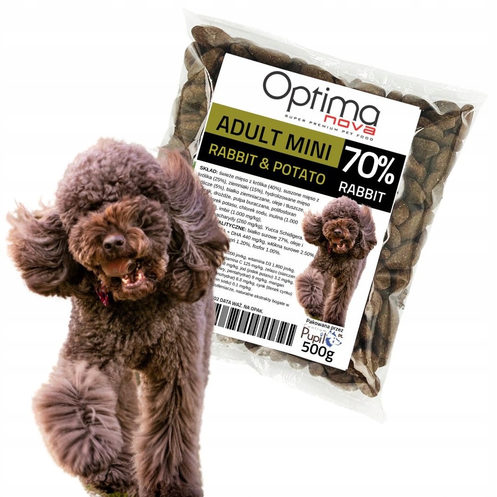 Optimanova Adult Mini Digestive 500g - 12697235855 - oficjalne archiwum Allegro