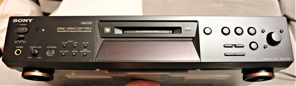 SONY MDS-JE780 Mini disc minidisc NET MD - 12561656722 - oficjalne ...