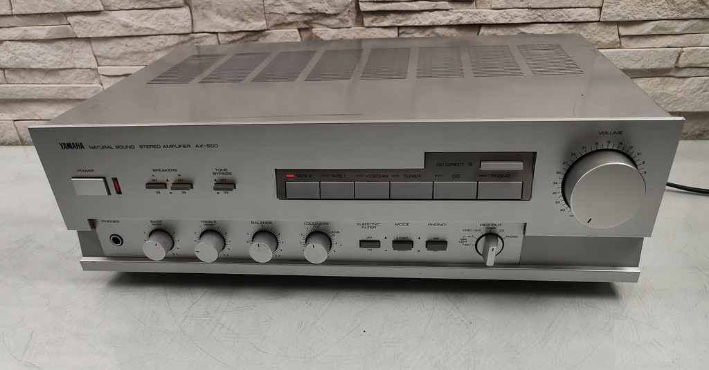 Yamaha Ax-500 legendarny wzmacniacz stereo - 12666259810 - oficjalne ...
