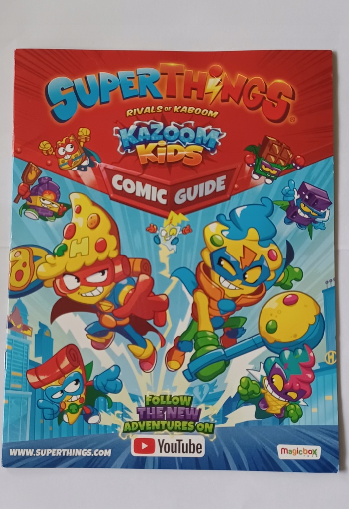 KOMIKSOWY PRZEWODNIK SUPER THINGS SERIA 8 - 12864414892 - oficjalne ...